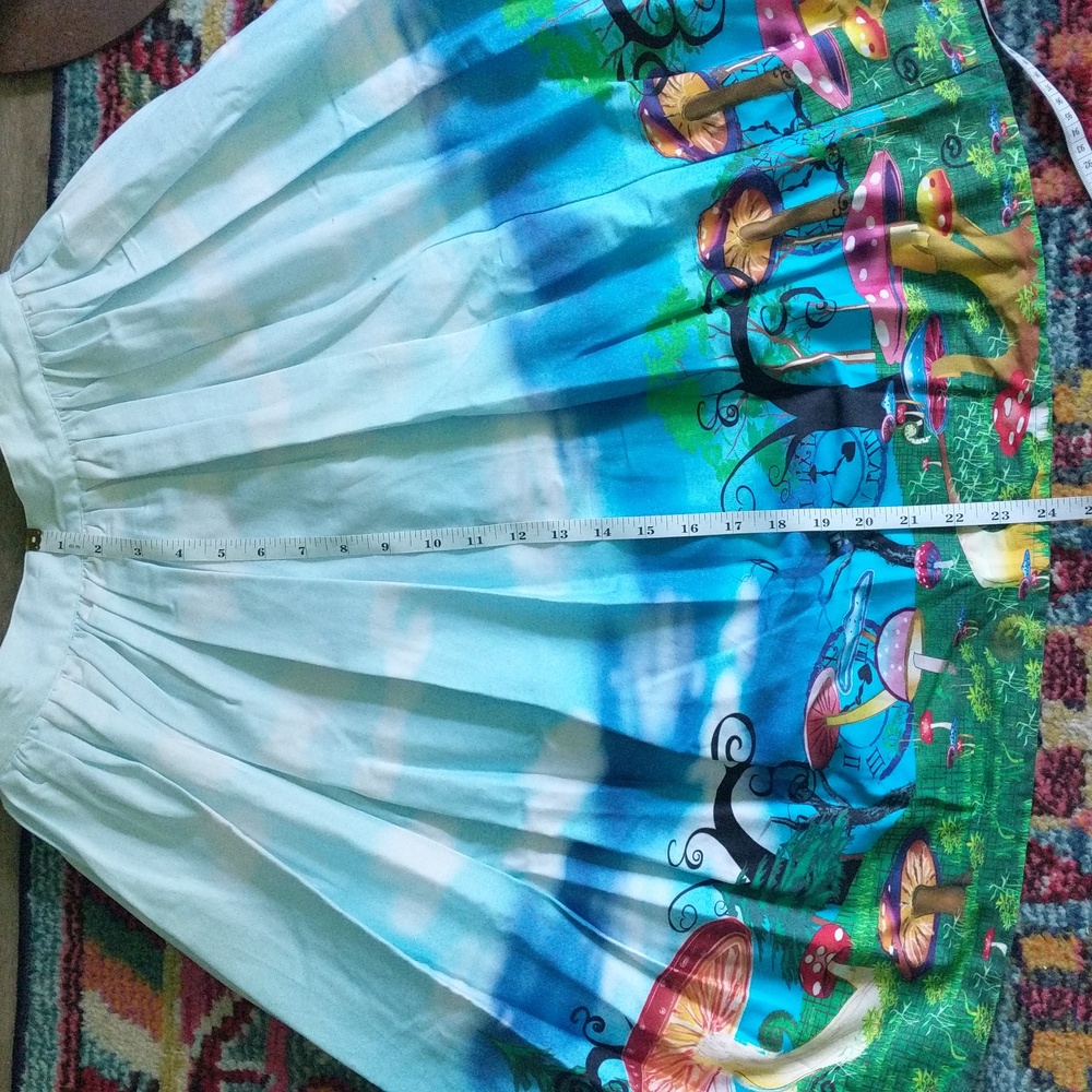 Rare Euc Unique Vintage Alice In Wonderland Swing Ski… - Gem
